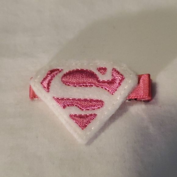 Yogi & Cecil's Boutique | Accessories | New Pink Supergirl Felt Hair ...